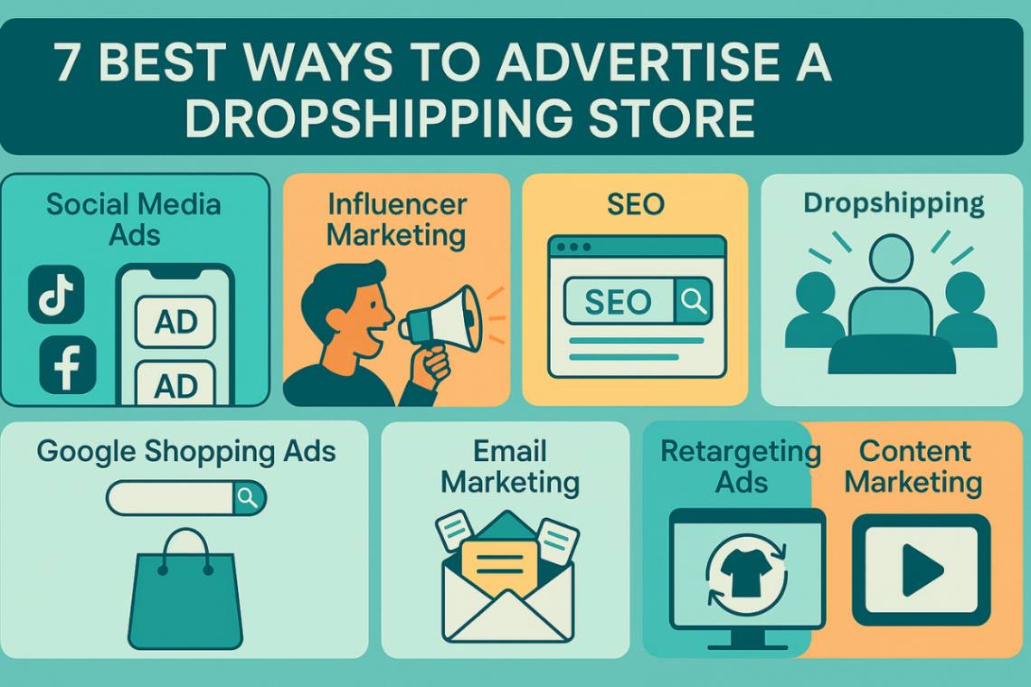 What Are The Best Ways To Advertise A Dropshipping Store | Market Me Good